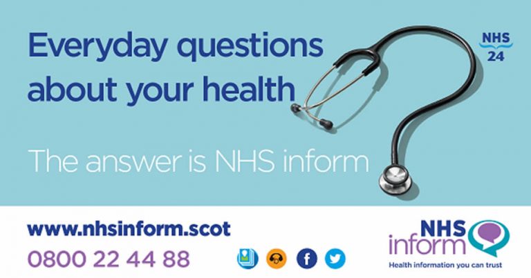 NHS Inform For Everyday Questions About Health Scotland s Health On 
